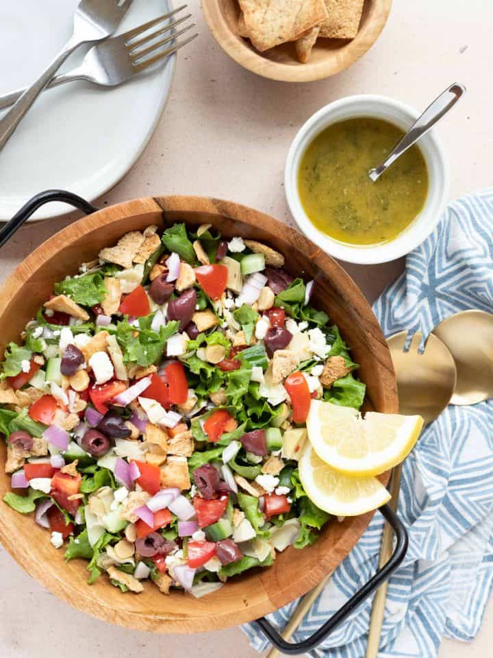 Loaded Greek Salad - Parsley & Parm