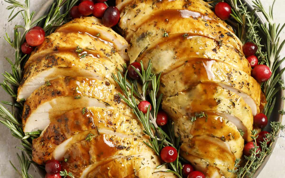 Easy Pan Roasted Turkey Breast Recipe